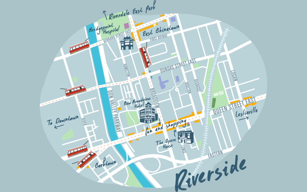 Riverside Neighbourhood in Toronto | TheSpringTeam